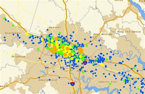 Dominion Power Outage Map Virginia Virginia Map