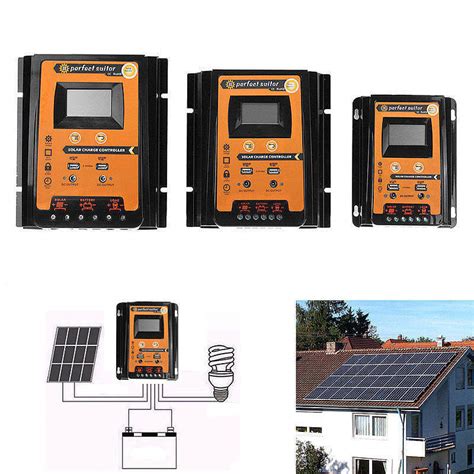 Powmr Pwm Solar Charge Controller Warranty Service 12v 24v 30a Solar Controller แผงควบคุมพลังงาน