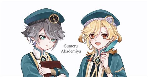 原神 教令院🌱🏛 Sakuraのイラスト Pixiv