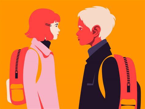 8700 Girl Side View Stock Illustrations Royalty Free Vector Graphics