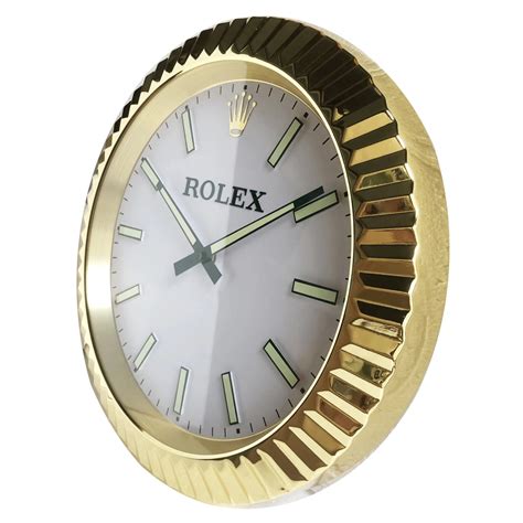 Rolex Wall Clock Datejust Gold Affordable Elegance Replica Rolex