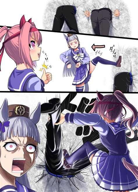 Munyura Gold Ship Umamusume Haru Urara Umamusume Kashimoto Riko