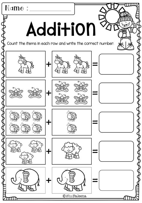 Free Kindergarten Morning Work Homework Sheets For Kindergarten