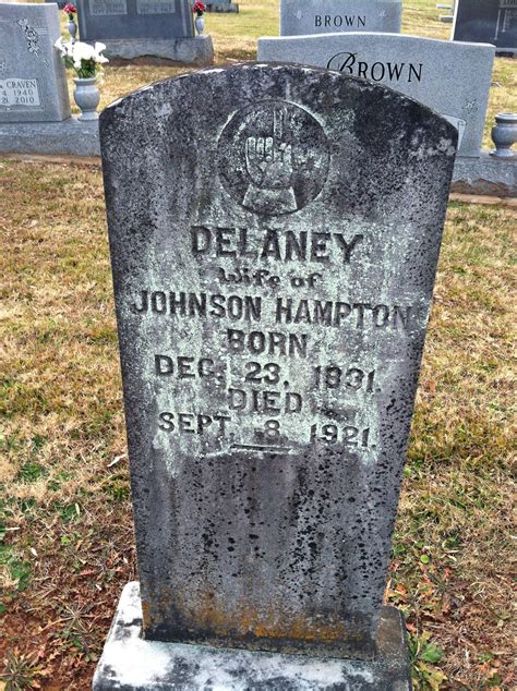 Hannah Delaney Steelman Hampton 1821 1921 Find A Grave Memorial