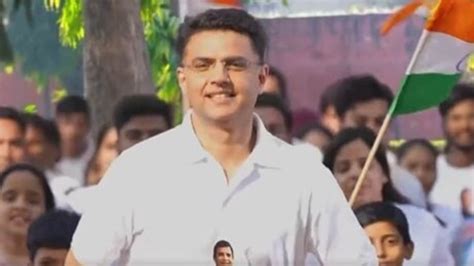 Sachin Pilot Fixes Specs And Runs In Video Welcoming Bharat Jodo In