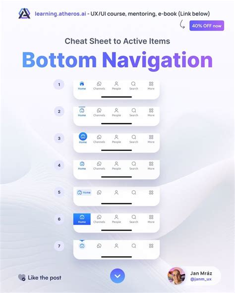 Clean And Modern Navigation Bar Designs Mobile App Design Inspiration