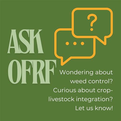 Organic Farming Research Foundation On Linkedin Askofrf