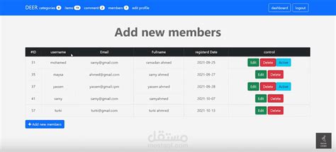 eCommerce project PHP MySQL مستقل
