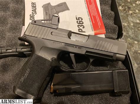 Armslist For Saletrade Rmr Sig P365xl With Rmsc