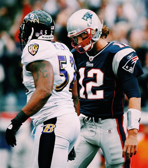 Ray Lewis Hits Tom Brady