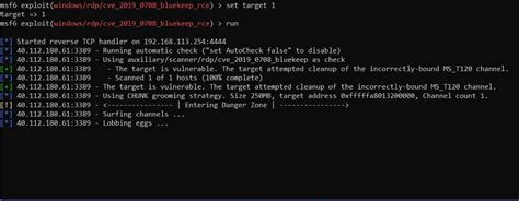 Bluekeep No Session · Issue 15938 · Rapid7metasploit Framework · Github