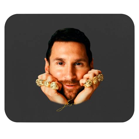 Lionel Messi 8 Ballon Dor Gold Rings Greatest Of All Time Goat Soccer