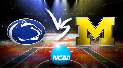 Penn State Vs Michigan Prediction Pick College Basketball Odds
