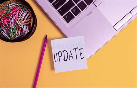 Handwriting Text Writing Update Concept Meaning By Adding New Information Or Making Corrections