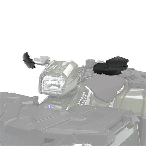 Atv Handguards In Black 2 Pack Polaris Sportsman
