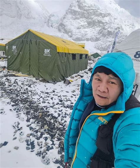 眭澔平登聖母峰險丟命！同行者是「登山女神曾格爾」 最後同框照曝光 娛樂星聞