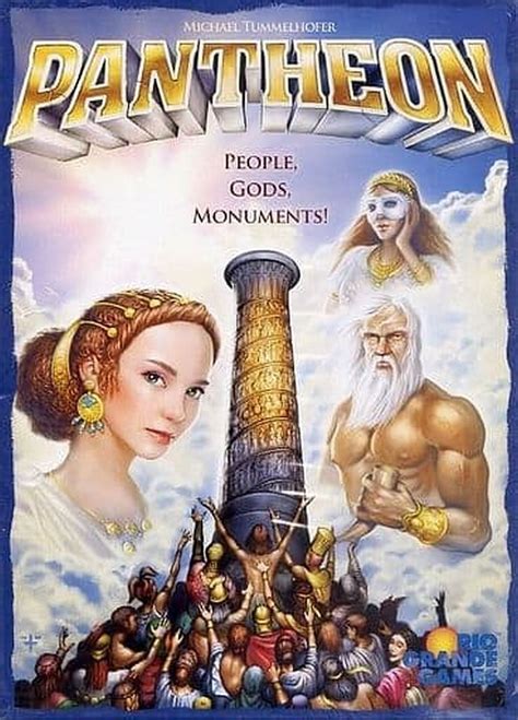 駿河屋 [ランクb 付属品欠品 日本語訳無し] パンテオン Pantheon （ボードゲーム）
