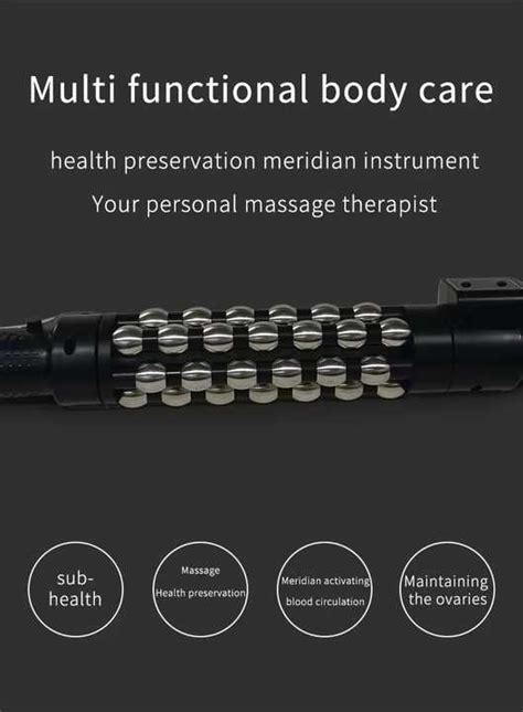 Auro Home Spa Salon Use Inner Ball Roller Massage Stick Cellulite