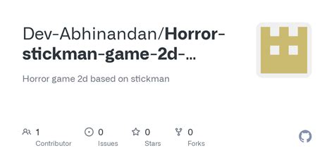 Github Dev Abhinandan Horror Stickman Game 2d Godot Horror Game 2d Based On Stickman