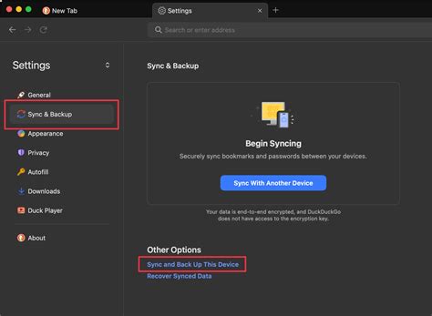 How To Backup And Sync DuckDuckGo Browser On Mac The Mac Observer