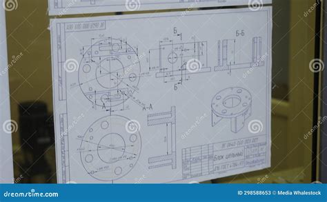 Engineer With Blueprints On Site Royalty Free Stock Photo CartoonDealer