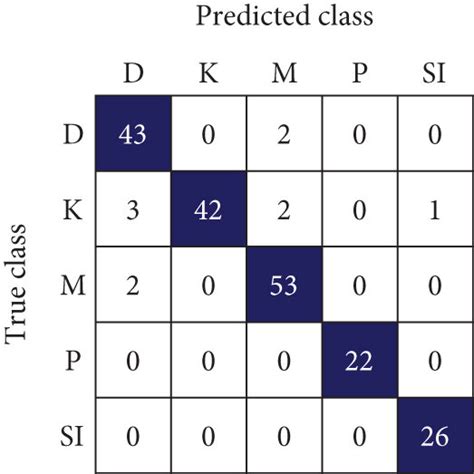 Confusion Matrix For Sipakmed Wsi 5 Class Classification Using A Download Scientific Diagram