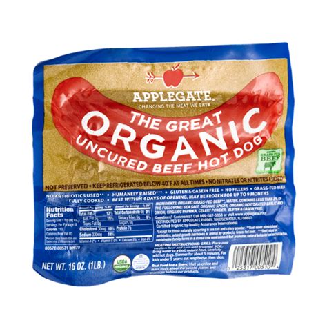 Applegate Beef Hot Dog Uncured Organic Reviews 2022