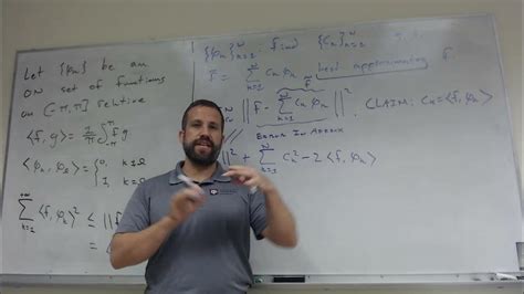 Convergence Of Fourier Series Part 3 Proof Of Bessels Inequality