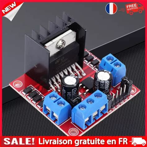 L298n Dc Motor Driver Module Dual H Bridge 5v For Smart Car In Line