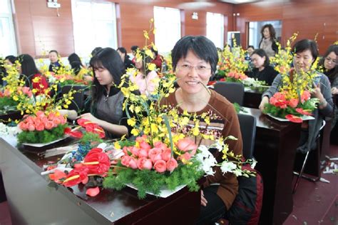 地质力学所举办女职工艺术插花培训活动 中国地质科学院地质力学研究所
