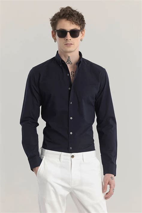 Buy Mens Shirtique Navy Shirt Online Snitch Snitch