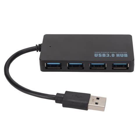 Usb Hub 30 Ultrathin Portable 4 Ports 5 Gbps High Speed Stable Data