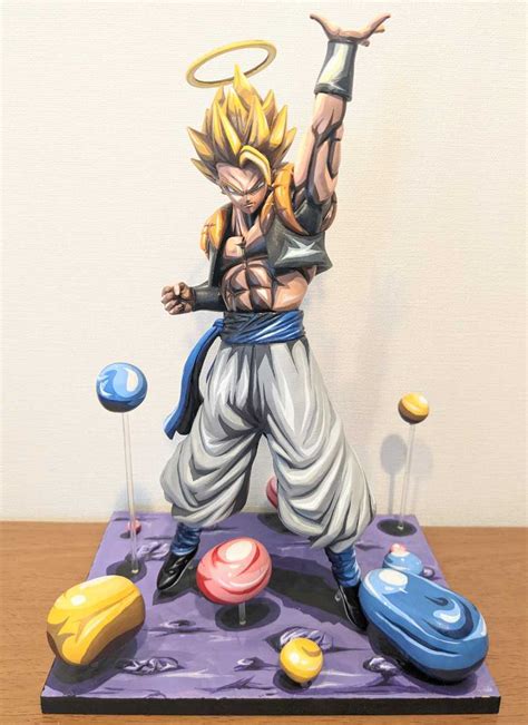 ドラゴンボール ゴジータ フィギュア リペイント フィギュア
