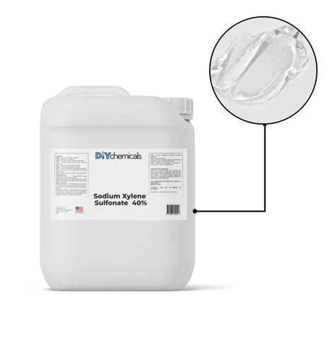 Sodium Xylene Sulfonate Sxs 40 Concentration Sxs40 Surfactants Diy Chemicals Diychemicals