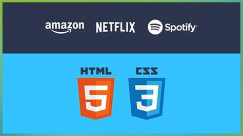 ¡conviértete En Un Maestro Del Diseño Web Clona Amazon Netflix Y