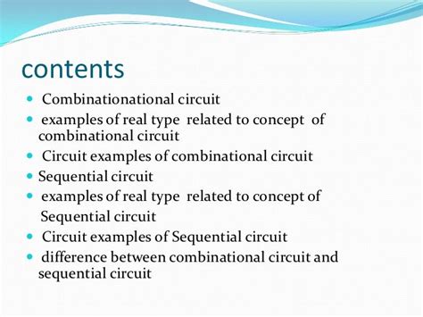 difference between combinational and