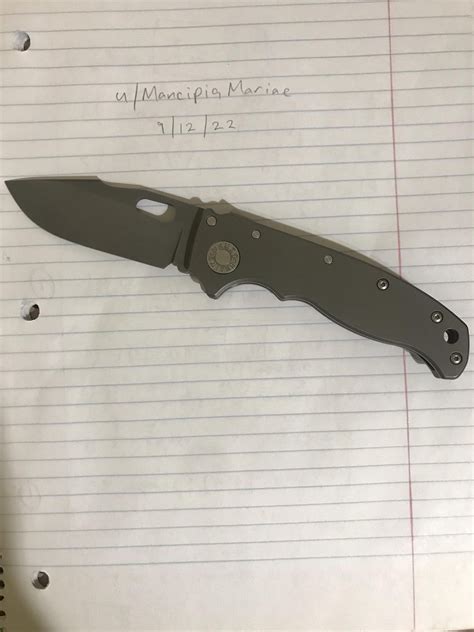 Wts Massdrop Gent Custom Walnut Scales And Civivi Mandate Rknifeswap