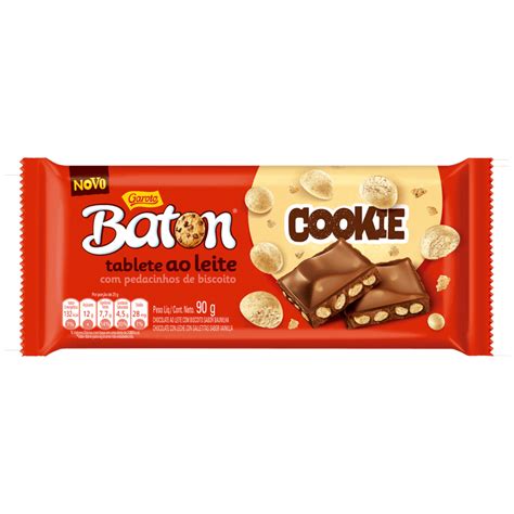 Chocolate Garoto Baton Cookie 90g