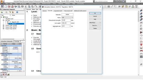 Solved The Calculation Option For Beam Design Is Not Working Autodesk Community