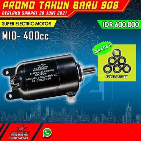 Promo Dinamo Starter Brt Yamaha Mio Karburator Boreup Cc Diskon Di Seller Sentra Pro Shop