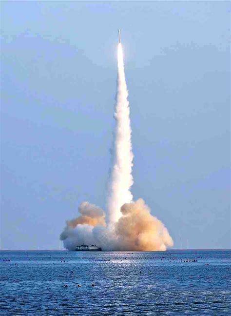 中国民营火箭谷神星一号海射型 首次海上发射卫星成功 兵道网 山东孙子研究会