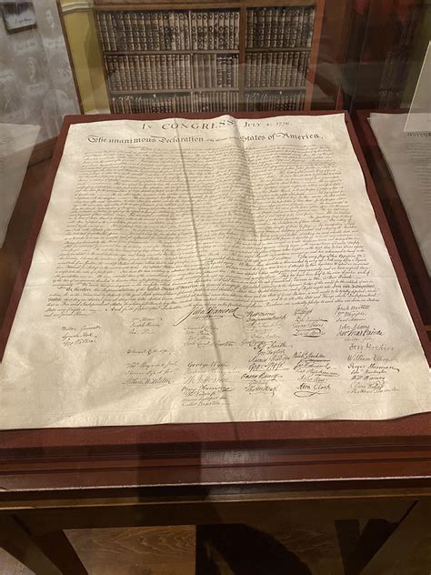 Copy 130 Original Copies Of The Declaration Of Independence