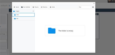 Overlay Behind Modal · Issue 407 · Ckfinderckfinder · Github