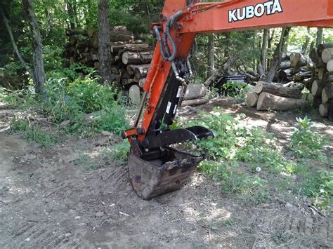 Kubota Kx080 Hydraulic Pin On Excavator Thumb W Hoses 54 Off