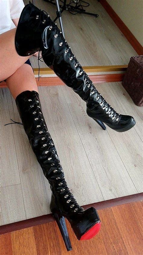 Kiss My Boots 👄👄 Boots Hot Boots High Heel Boots