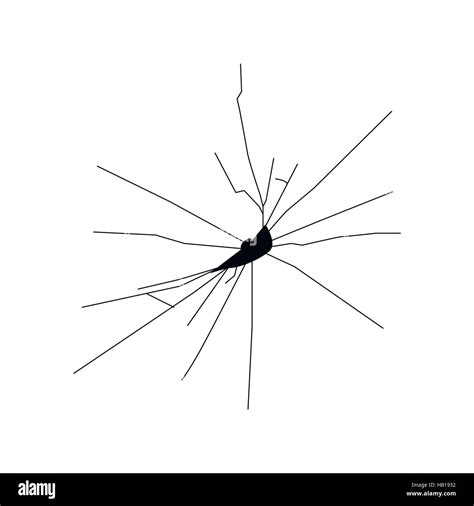 Broken Glass Silhouette Stock Vector Image And Art Alamy