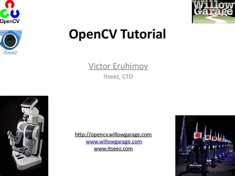 Opencv tutorial Lecture 2 презентация онлайн