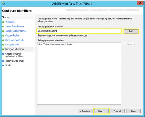 Installing And Configuring Adfs Integration With Sharepoint 2013 Step