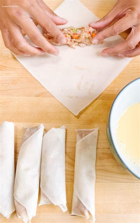 The Best Chicken Lumpia Filipino Spring Roll Eat With Carmen