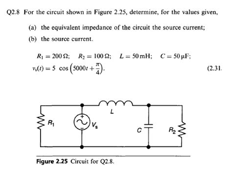 Solved Q28 For The Circuit Shown In Figure 225 Determine